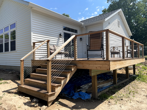 Cable Rail System - Homestead Timbers