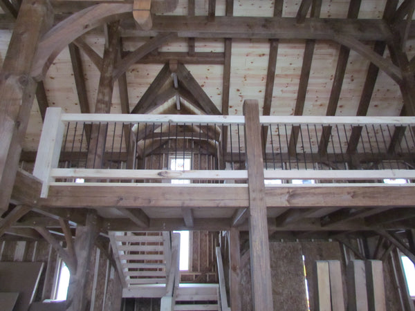 Timber Frame Railing