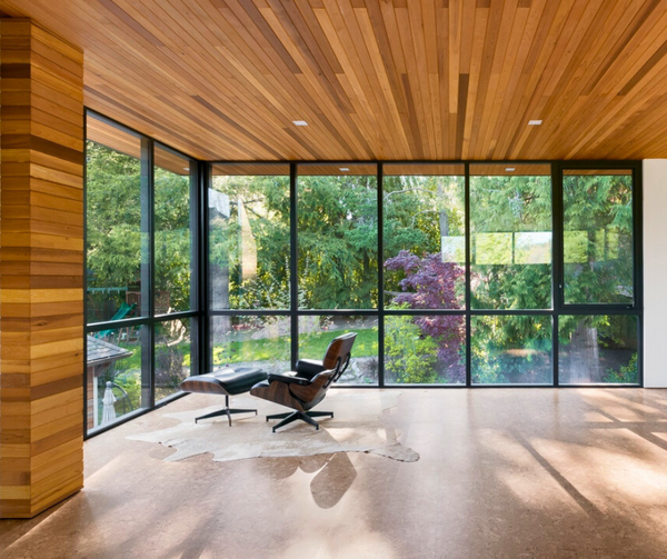 1 x 6 Engineered Clear Vertical Grain Cedar T&G Paneling | Homestead ...