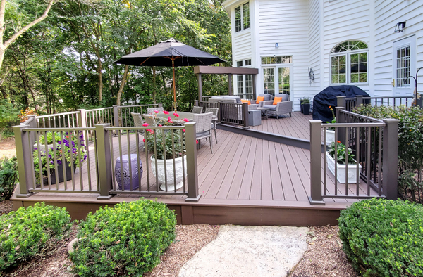 Westbury Aluminum Railing - Homestead Timbers