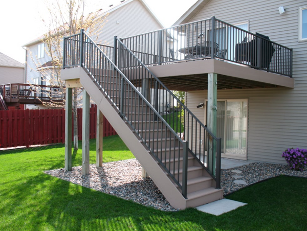 Westbury Aluminum Railing - Homestead Timbers