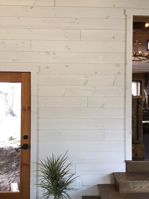 White Wash Pine Trim - Homestead Timbers