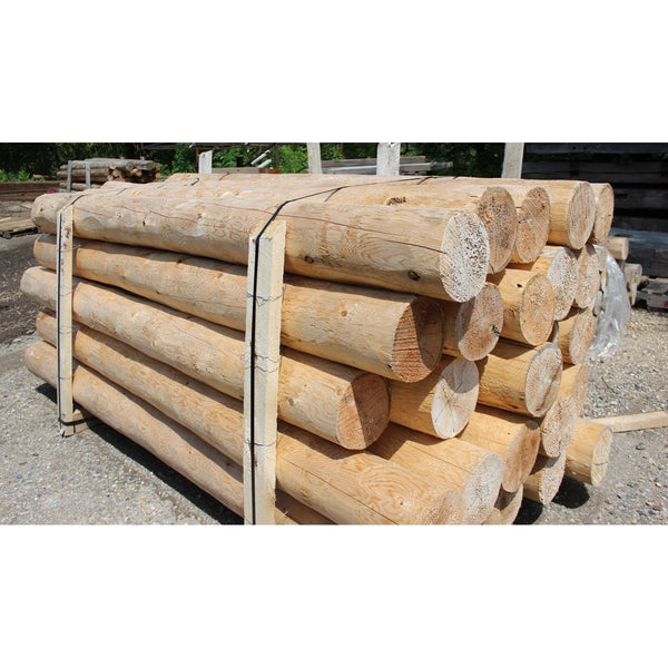 8" x 8' Not Drilled Post For Porch or Deck | Homestead Timbers ...