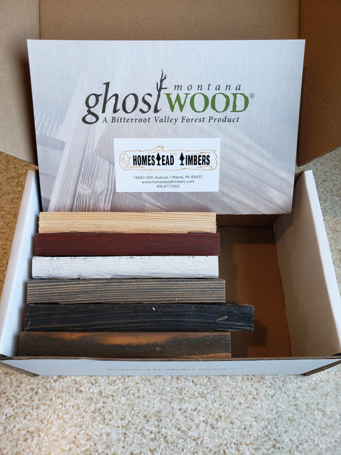 Ghostwood Sample Box - Homestead Timbers
